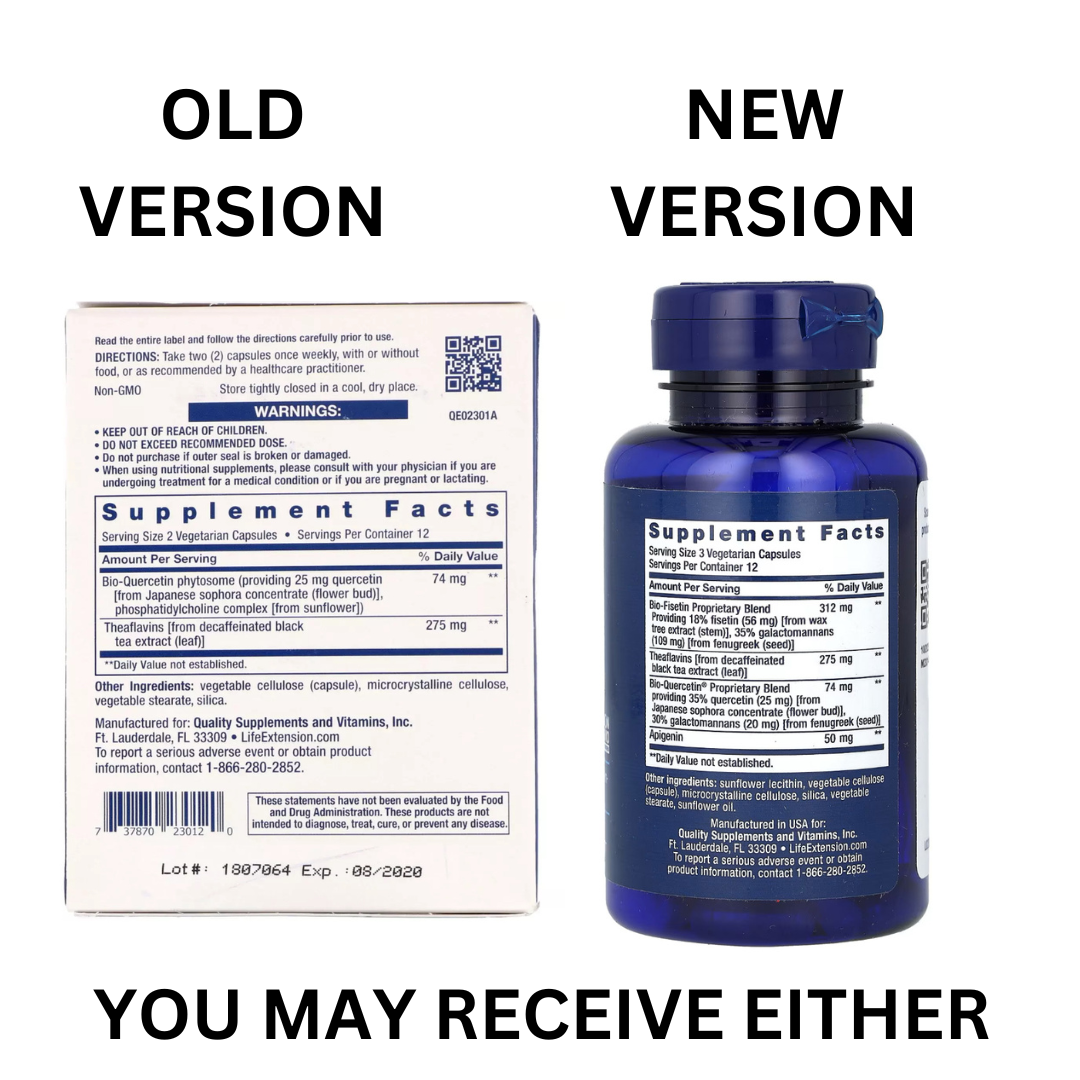Life Extension, Senolytic Activator®, 36 Vegetarian Capsules | The ...