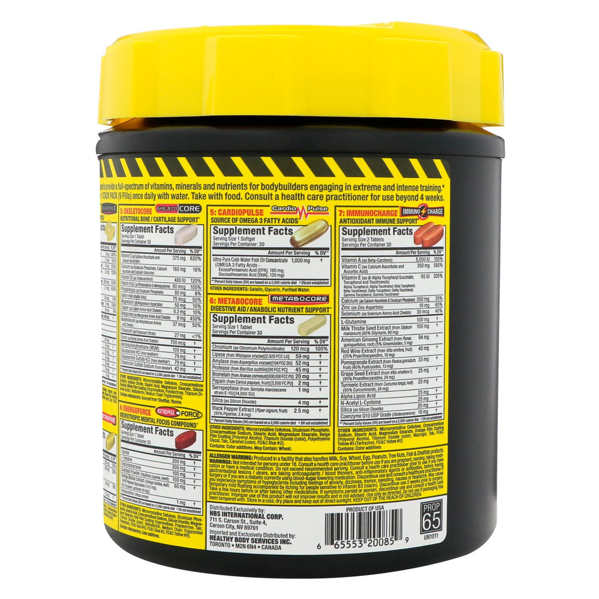 ALLMAX, VITASTACK™, Pill Pack, 30 Multi-Packs | The Supplement Shop