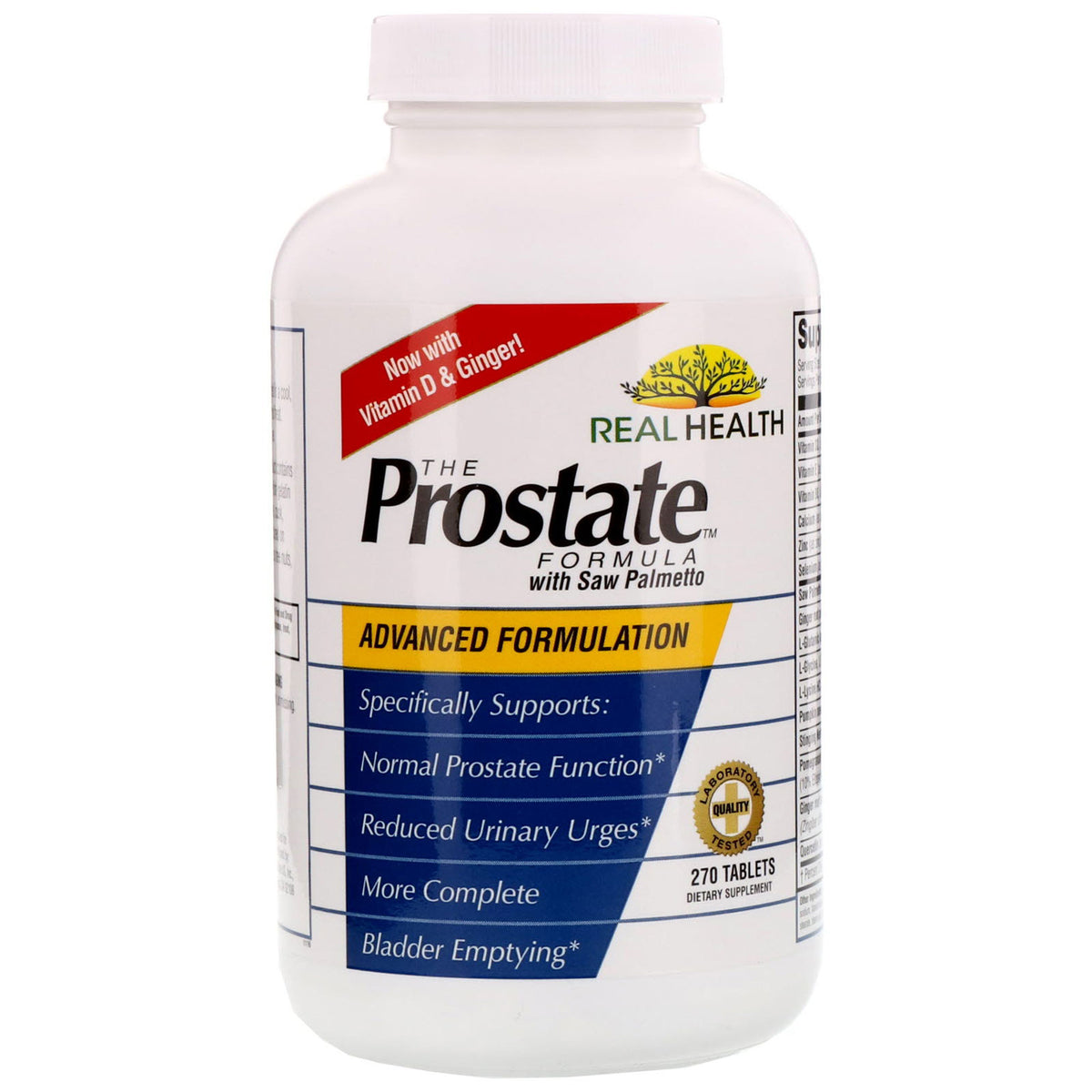 Real Health, The Prostate Formula with Saw Palmetto, 270 Tablets | The ...