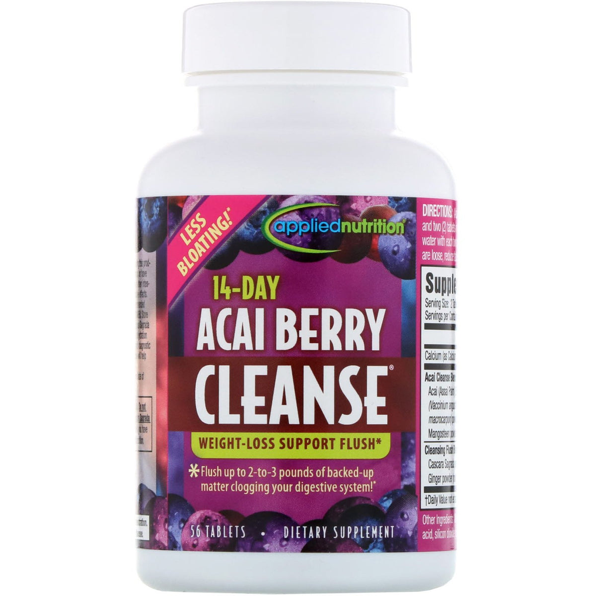 Applied Nutrition, 14-Day Acai Berry Cleanse®, 56 Tablets | The ...