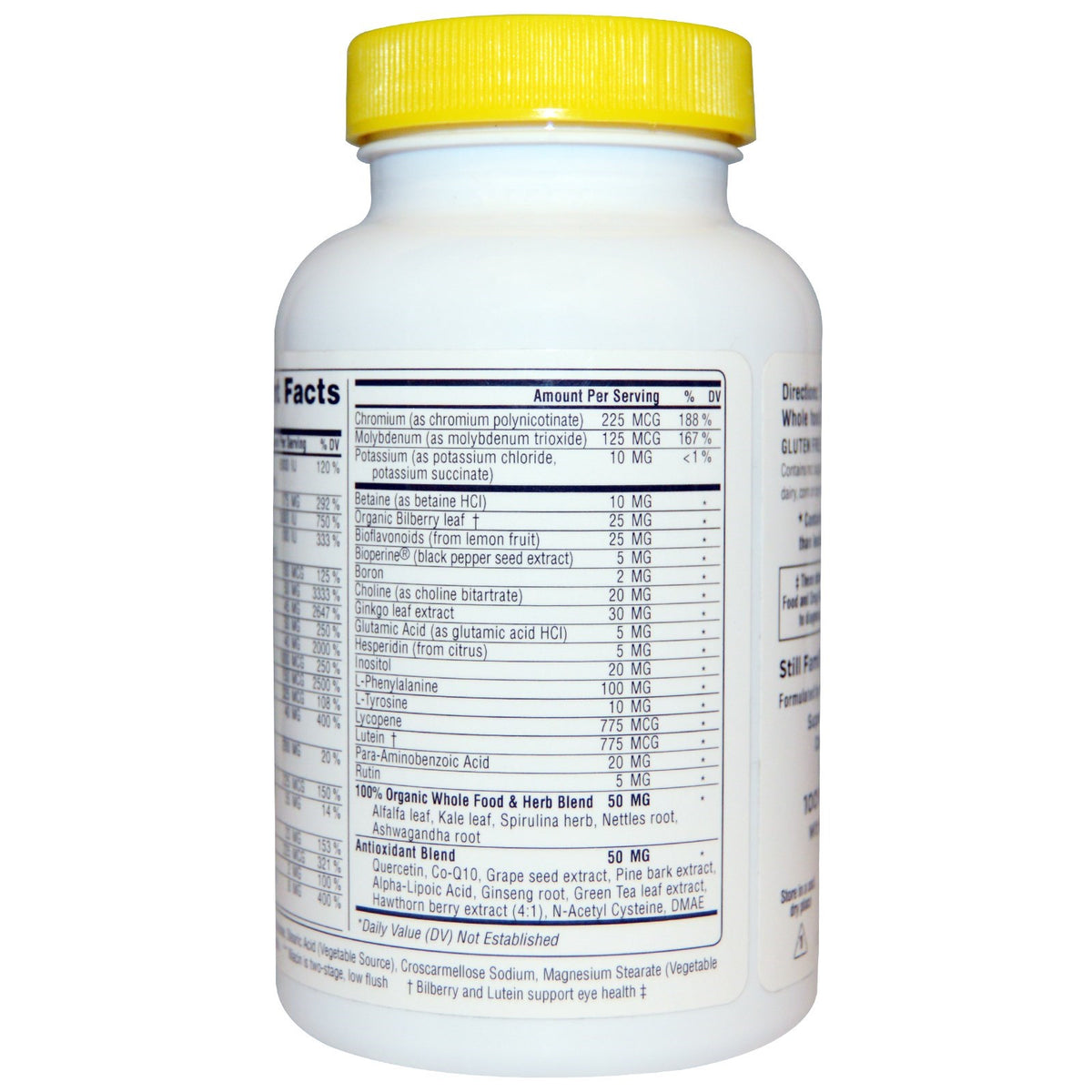 Super Nutrition, SimplyOne, 50+ Men Triple Power Multivitamins, Iron-F ...