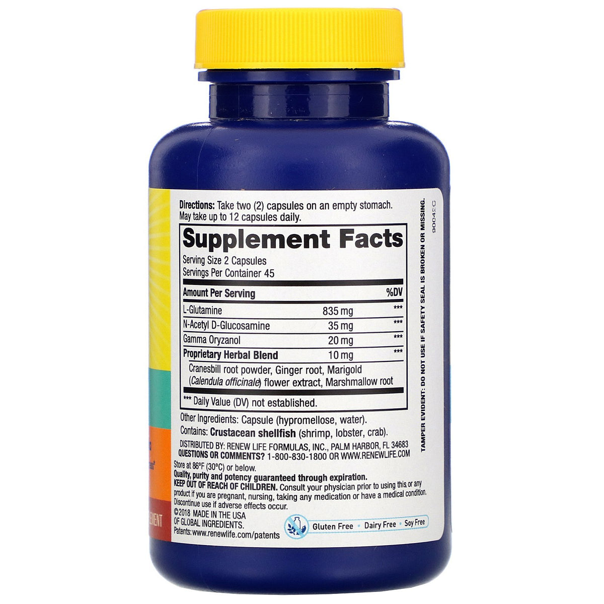 Renew Life, IntestiNew, 90 Vegetarian Capsules | The Supplement Shop