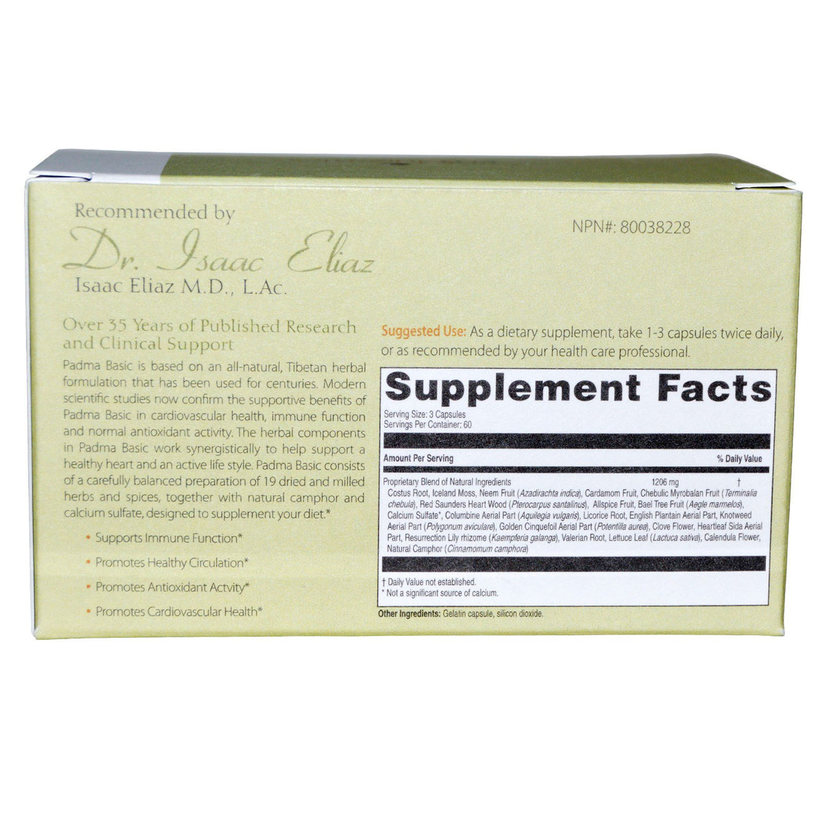 Econugenics, Padma Basic, 180 Capsules | The Supplement Shop