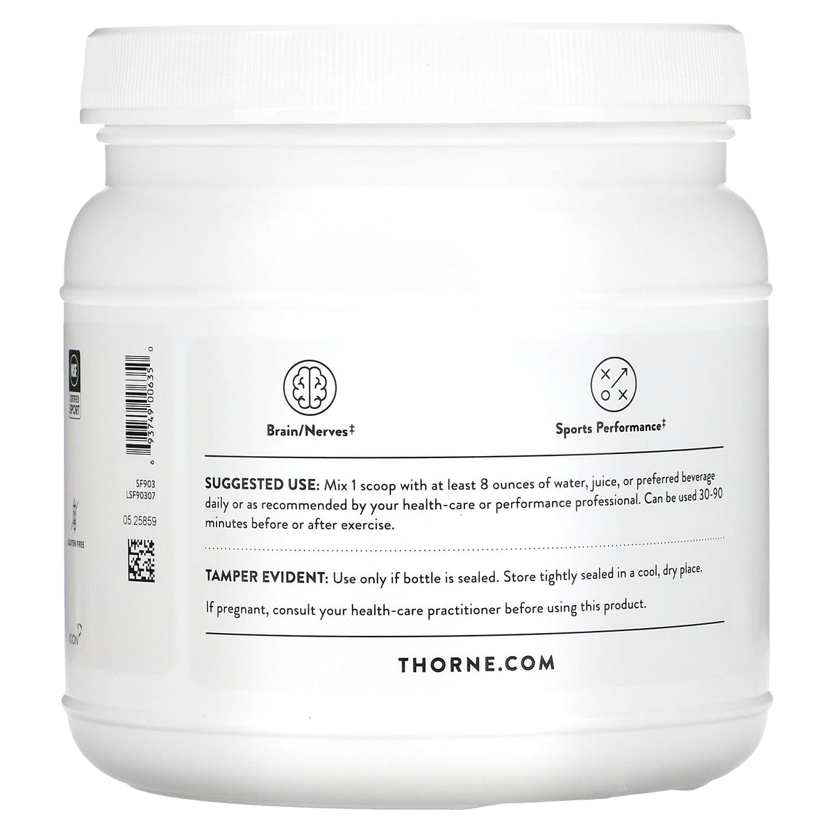 Thorne, Creatine, 16 oz (450 g) | The Supplement Shop