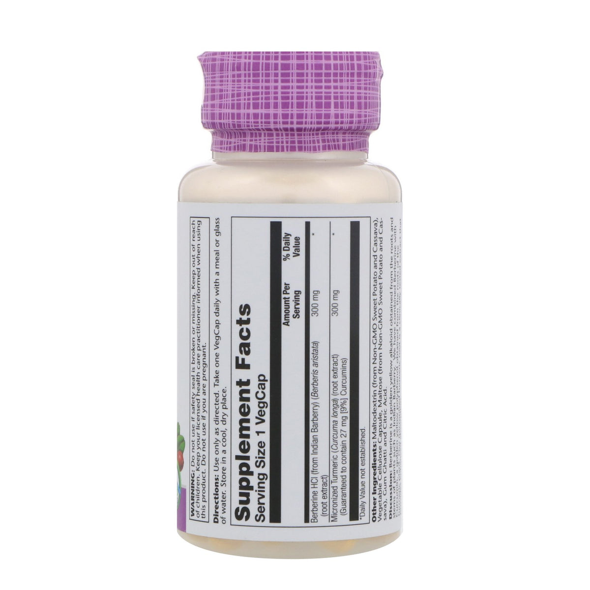 Solaray, Vital Extracts, Berberine & Curcumin, 60 VegCaps | The ...
