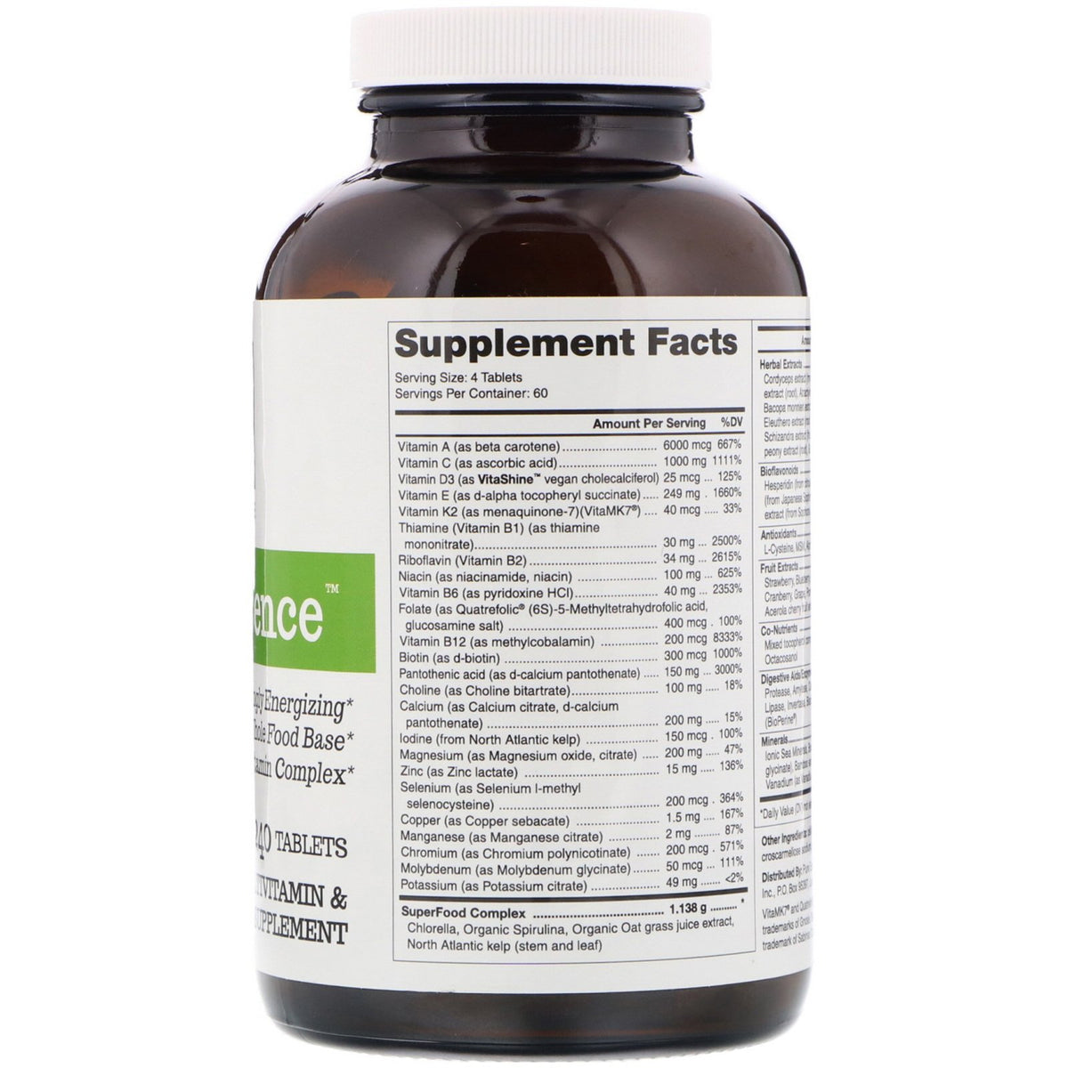 Pure Essence, LifeEssence, Multivitamin & Mineral, 240 Tablets | The ...