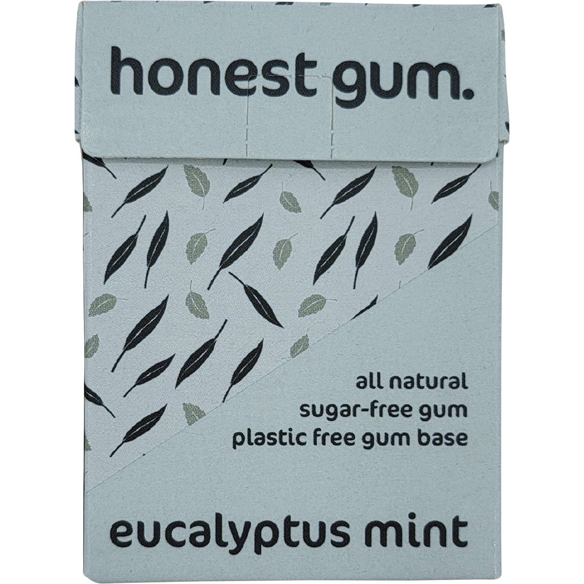 Honest Gum Sugar Free Chewing Gum Eucalyptus Mint 24x12pcs | The ...