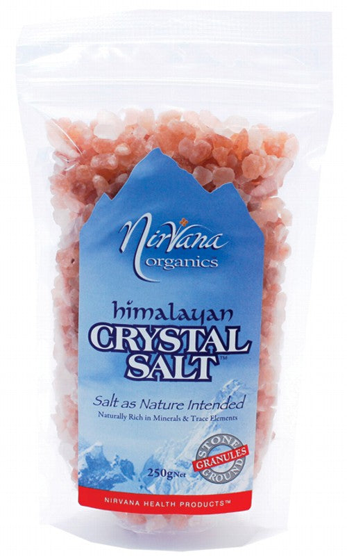Nirvana Organics Himalayan Salt Granules 250g | The Supplement Shop