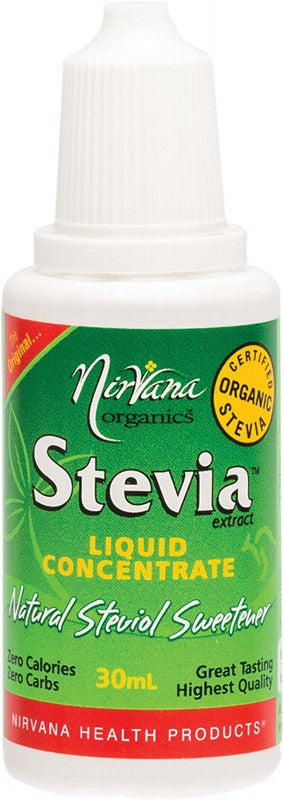 Nirvana Organics Stevia Liquid 30ml | The Supplement Shop