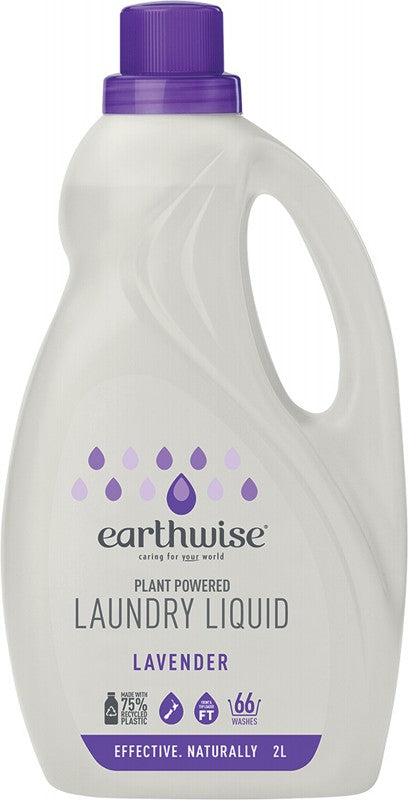 Earthwise Laundry Liquid Lavender 2L | The Supplement Shop