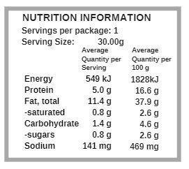 One Minute Snaxx - Low Carb Sandwich Pocket | The Supplement Shop
